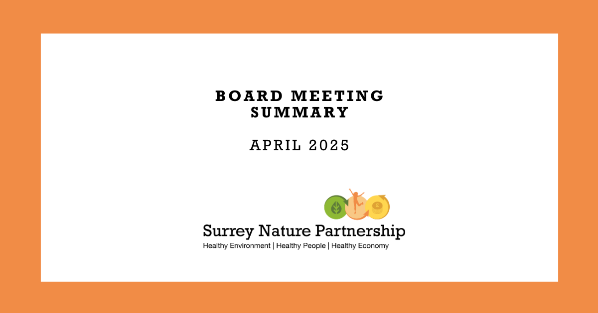 Surrey Nature Partnership – Healthy Environment | Healthy People ...