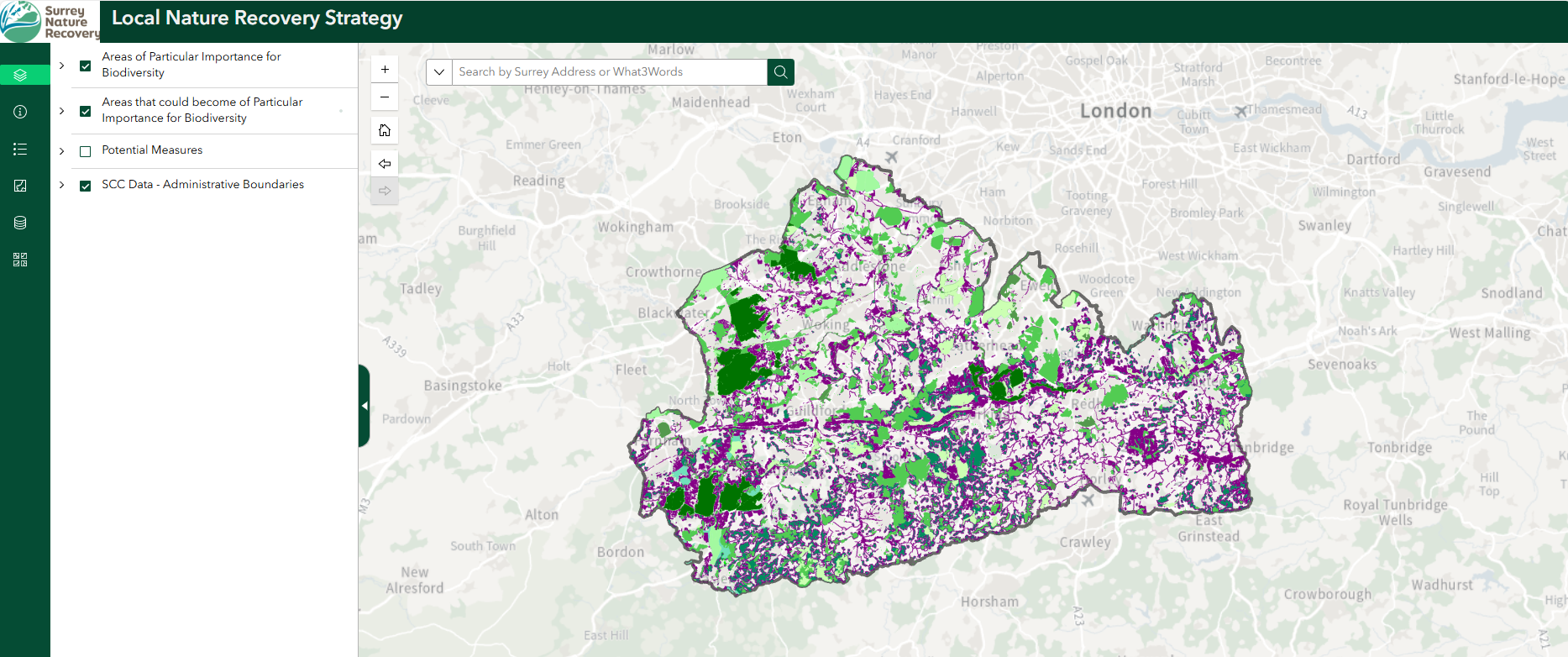 Surrey Nature Recovery Strategy - Surrey LNRS